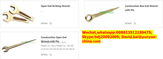 Non Sparking Wrenches and Spanners