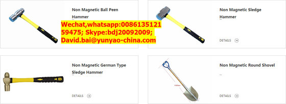 Non Magnetic Hammers and Shovels