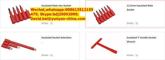 Insulated tools，No Sparking Tools，Non magnetic tools，Special steel hand tools