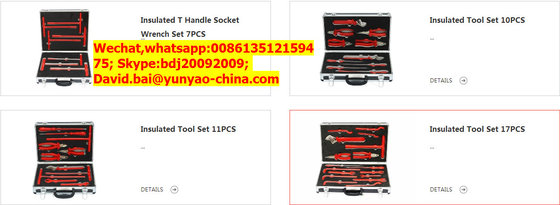 Insulated tools，No Sparking Tools，Non magnetic tools，Special steel hand tools