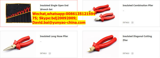 Insulated tools，No Sparking Tools，Non magnetic tools，Special steel hand tools