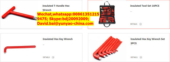 Insulated tools，No Sparking Tools，Non magnetic tools，Special steel hand tools