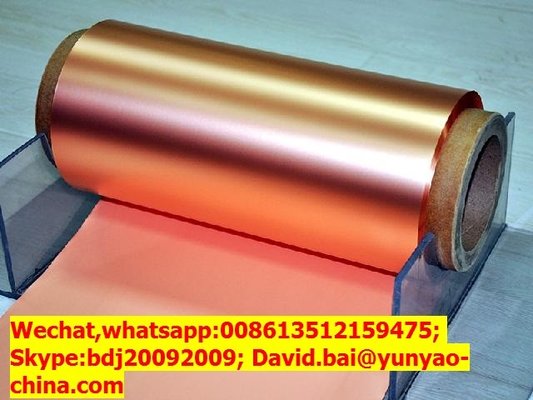 6 microns single-sided double-sided MAO lithium ion battery is special copper foil