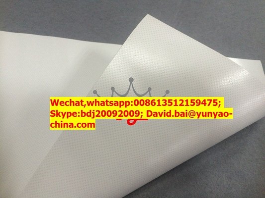 PVDF lacquered PVC coated vinyl fabric architecture membrane