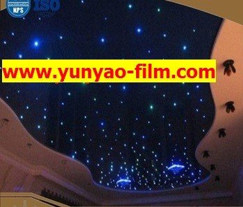 PVC stretch ceiling film ceiling decoration Galaxy film