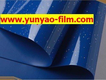 PVC stretch ceiling film ceiling decoration Galaxy film