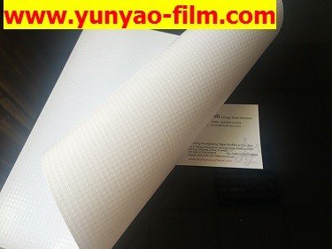Coated frontlit for outdoor advertising signage