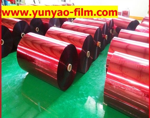 best price Factory transparent pet release film roll for water glue
