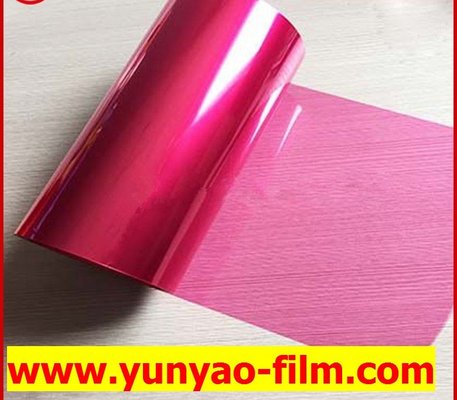 best price Factory transparent pet release film roll for water glue