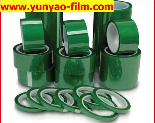 12 micron green Pet release Film for artificial leather