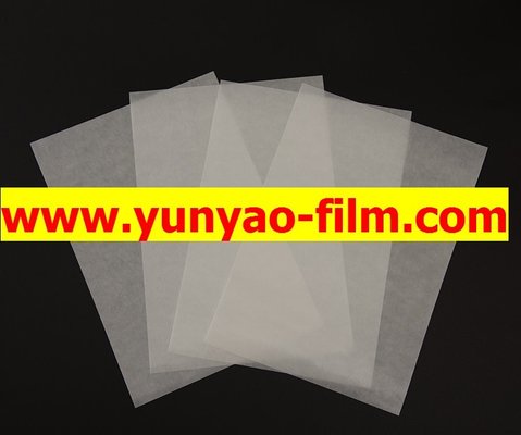 silicone coated glassine paper for labels