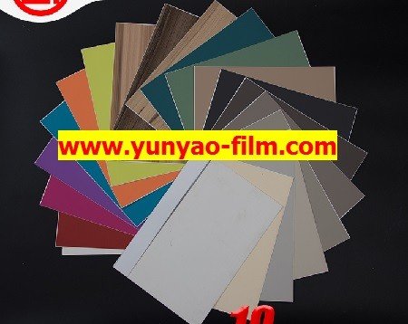 fashion pattern decorative wood grain pvc film for indoor decoration