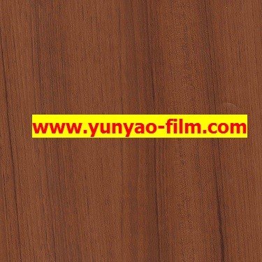 fashion pattern decorative wood grain pvc film for indoor decoration