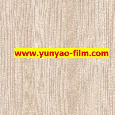 fashion pattern decorative wood grain pvc film for indoor decoration