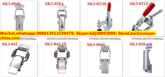 Long Toggle Latch Catch Hasp/ Stainless steel flat hook toggle latch/Iron toggle latch