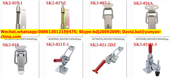 Long Toggle Latch Catch Hasp/ Stainless steel flat hook toggle latch/Iron toggle latch
