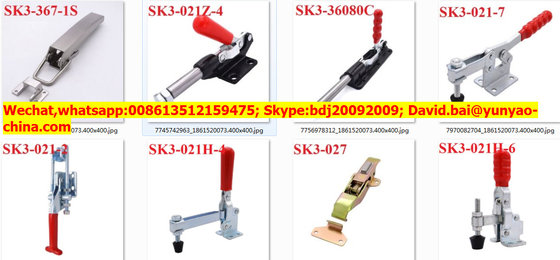 Long Toggle Latch Catch Hasp/ Stainless steel flat hook toggle latch/Iron toggle latch