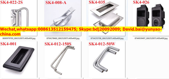 Chrome plated shining cabinet handle drawer pull