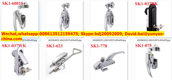 Industrial electric cabinet lock,quarter turn latch made of zinc alloy