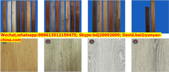 Comfortable flooring dry back colorful vinyl click SPC factory