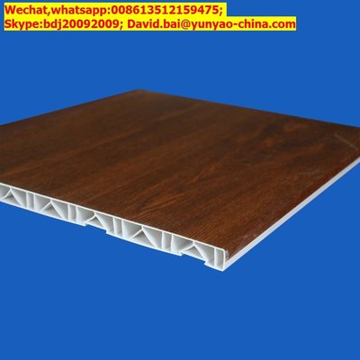 laminated decorative pvc window sill,wooden design plastic building material