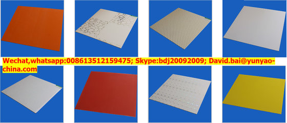 PVC ceiling panel/suspended wall panel making by professional machine