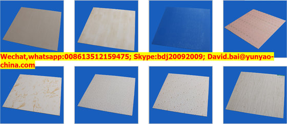 Clear plastic ceiling anti-mould smoke proof pvc ceiling tiles