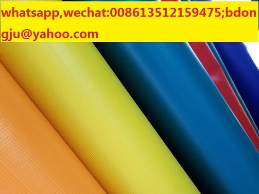 factory low price PVC tarpaulin fabric with various weight