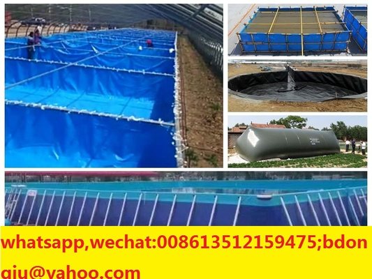 irrigation purpose PVC inflatable water tank prices nice from factory