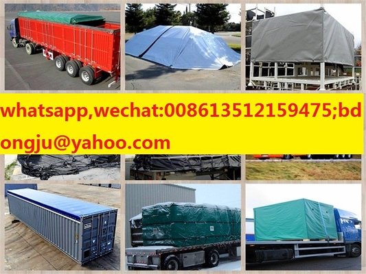 high strength PVC tarpaulin for truck side curtain
