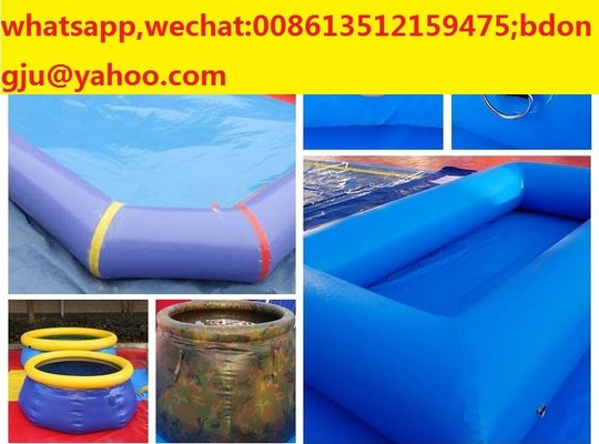 Environmental PVC coated fabric for Inflatable family swimming pools