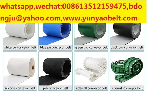 PVC/PVG Weave Whole Core Fire Resistant Conveyor Belt For Mining