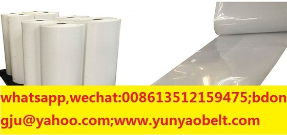 new white PP or PE conveyor belts for poultry manure