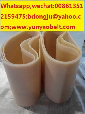 ISO standard high temperature-resistant silicone conveyor belt for sale