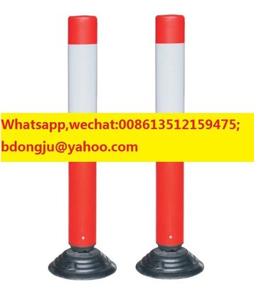 FRP warning column/ traffic plastic warning bollard