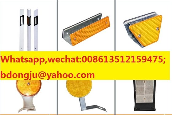 FRP warning column/ traffic plastic warning bollard