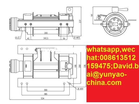 4 Ton Hydraulic Winch