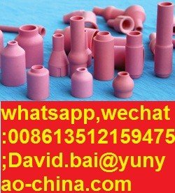 Ceramic welding nozzle