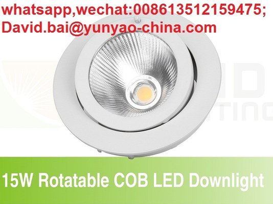 15W Rotatable COB LED Downlight