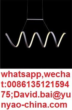 Popular Led modern chandeliers from chinese factory