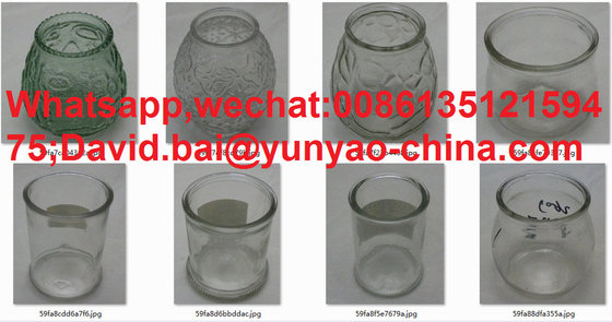 Empty glass cosmetic bottle from chinese factory
