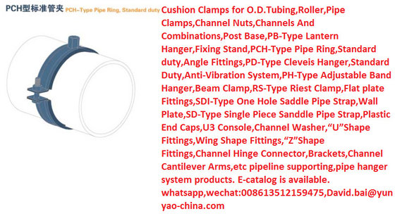 Cushion Clamps for O.D.Tubing,Roller,Pipe Clamps from chinese factory