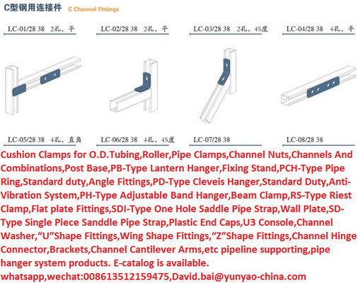Cushion Clamps for O.D.Tubing,Roller,Pipe Clamps from chinese factory