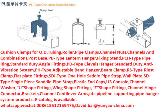 PH-Type Adjustable Band Hanger,Beam Clamp,RS-Type Riest Clamp,Flat plate Fittings,SDI-Type One Hole Saddle Pipe Strap