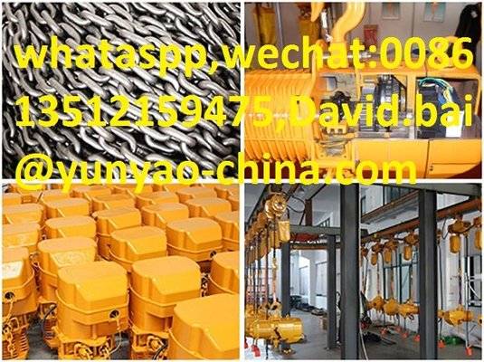 Fixed Transmission Line Stringing Tools 1 Ton Electric Chain Hoist For Lifting、5 Ton Electric Chain Block Transmission L