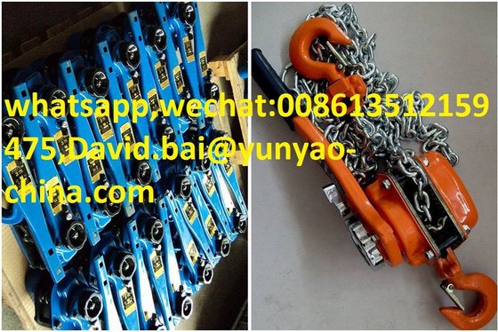 Wearable Capacitor 1.5 Ton Hand Chain Block Hoist Manual Lever Chain Hoist，Alloy Transmission Line Stringing Tools Ratch