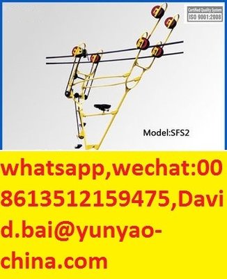 Two Types Bundle Line Cart Rated load 1.5kn For Four Conductor Diameter 40-70mm