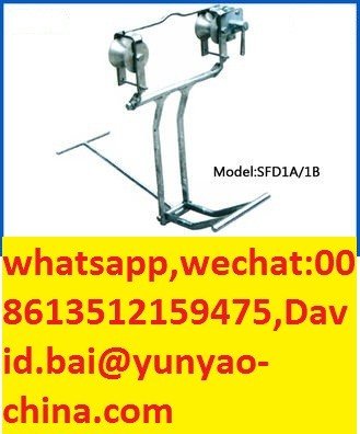 Rated load 1kn Singer Conductor Bundle Line Cart Weight 7kg Diameter Of Wheels 55mm 80mm