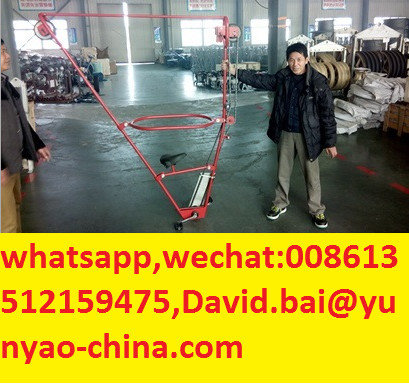 Rated load 1kn Singer Conductor Bundle Line Cart Weight 7kg Diameter Of Wheels 55mm 80mm