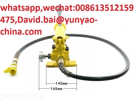Reservoir Capacity 900cc Manual Pump Transmission Line Stringing Tools 9.2kg